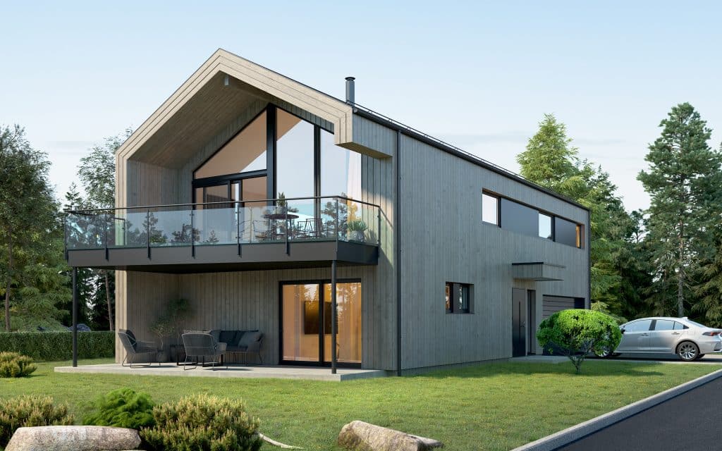 Boliger til salgs! Nøkkelferdig moderne enebolig på særegen tomt - Hidrasund Hellvik Hus